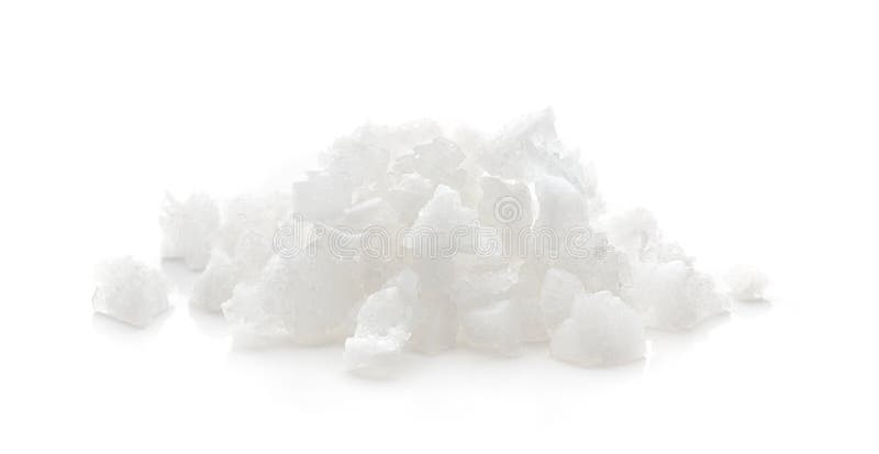 Salt on white background stock photo. Image of pile - 174086958