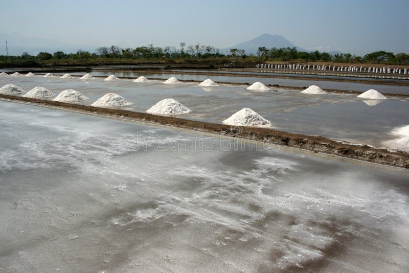 Salt-works stock photo. Image of land, east, beach, mineral - 3301056
