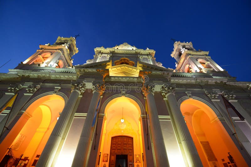 Salta in Argentina stock image. Image of lights, tourism - 32471095