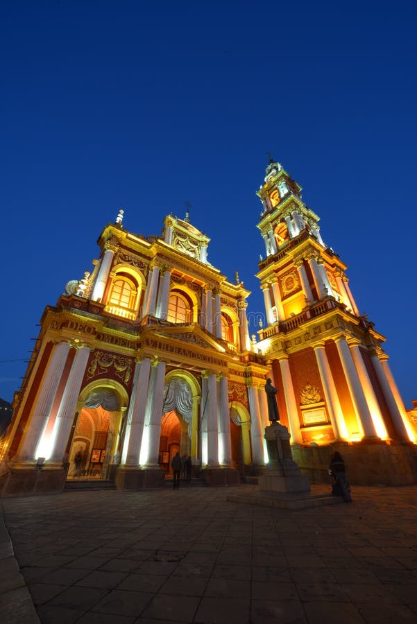 Salta in Argentina stock photo. Image of night, tourism - 32471212