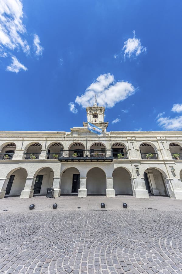 The Salta Cabildo in Salta, Argentina Stock Photo - Image of historic ...