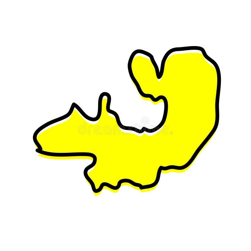 Salta State Map in Vector Form. Argentina Country State Stock ...