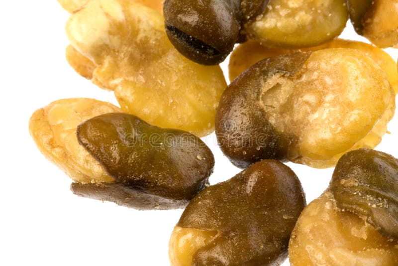 Salted Broad Beans stock image. Image of yellow, closeup - 6950559