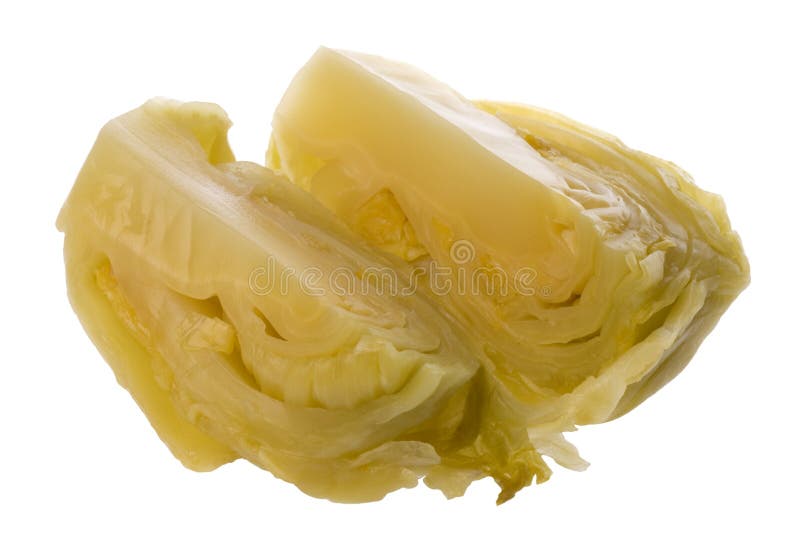 Salted Cabbage Isolated stock photo. Image of leaf, flora - 6863328