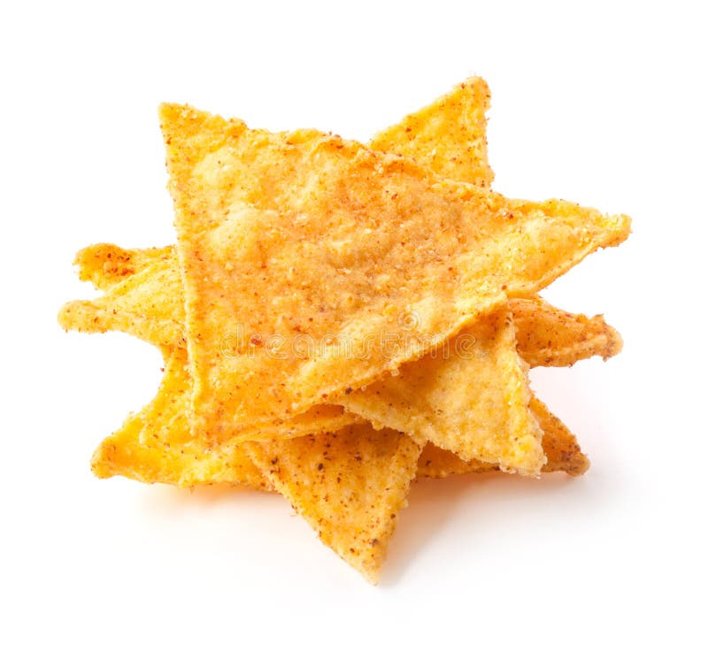Salted corn chips stock image. Image of spicy, tortilla - 43936875