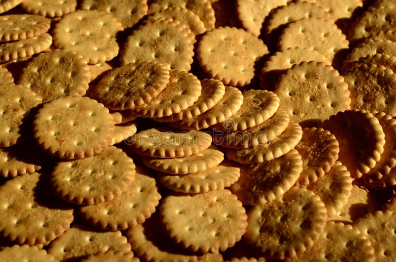 Salted crackers stock image. Image of close, delicious - 79900637