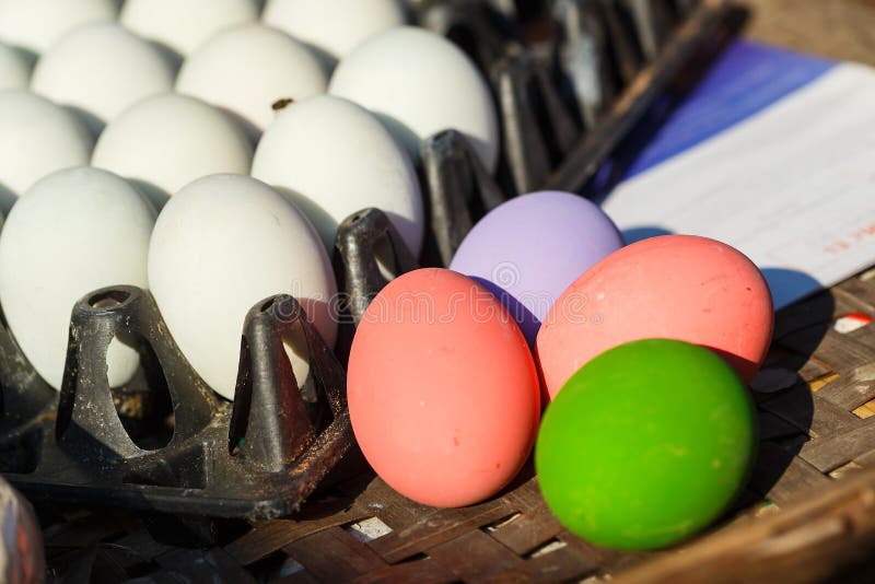Salted Egg/easter Eggs/Century Egg. Stock Photo - Image of organic ...