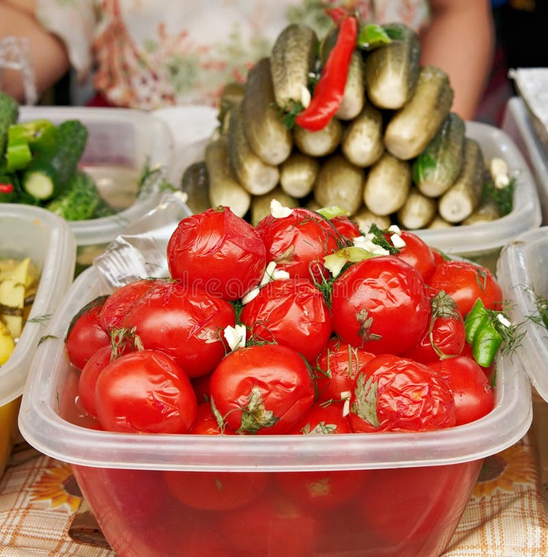 Salted Foods stock image. Image of edible, cucumber, diet - 14232935