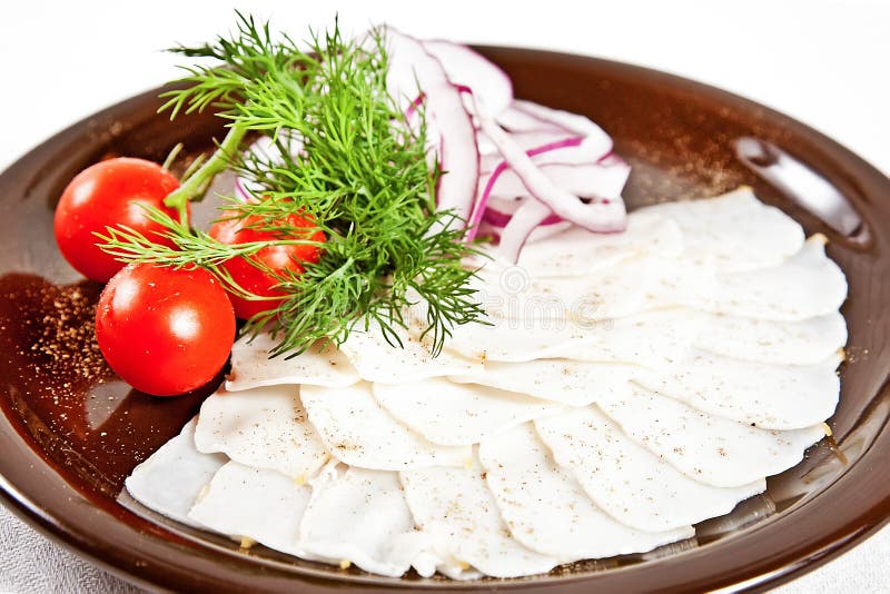 Salted fresh lard stock image. Image of gourmet, cook - 41025133