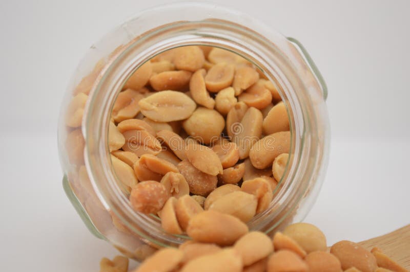 Salted peanuts snack stock photo. Image of peanuts, snack - 117020226