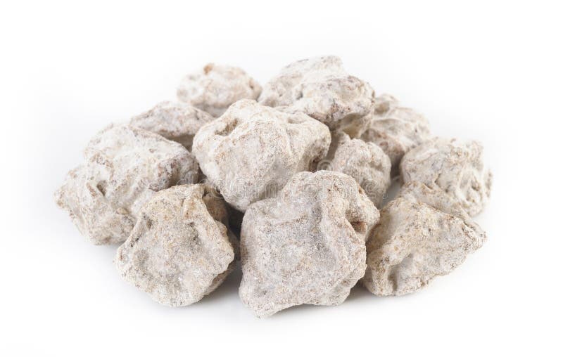 Salted plum on white stock photo. Image of plum, sour - 44452348