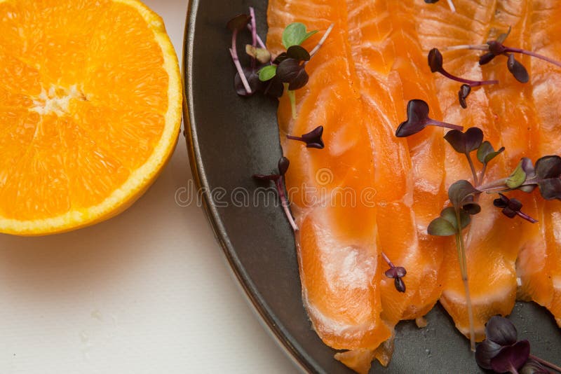 Salted Red Fish with Sea Salt Editorial Photography - Image of ...