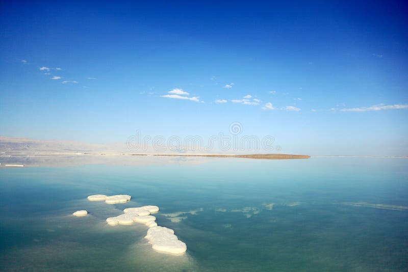 Saltiest sea in the world stock image. Image of blue - 23242685