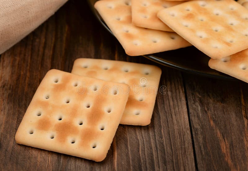 Saltine crispy crackers stock photo. Image of ingredient - 80572068