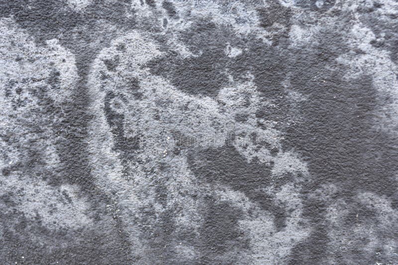 Saltpeter on the Wall, Capillary Moisture Stock Photo - Image of damage ...