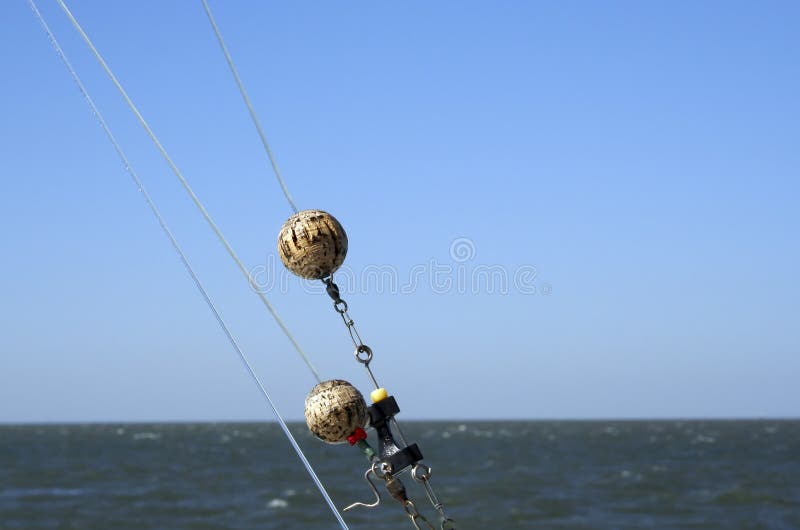 Saltwater Fishing Rig stock photo. Image of gulfstream - 694118