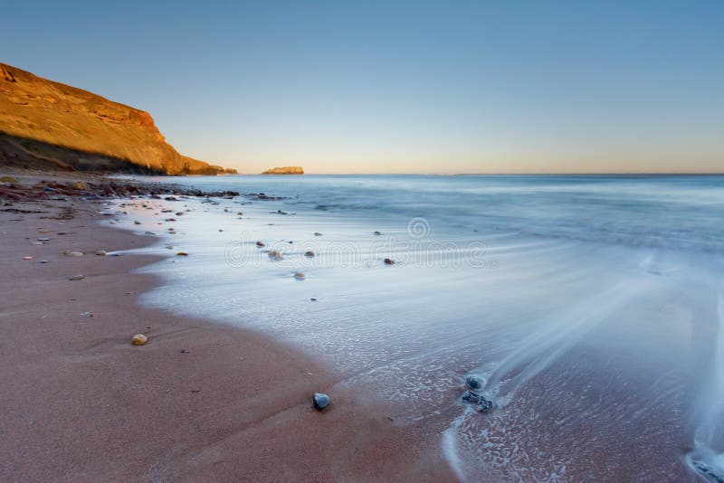 Saltwick Bay in Whitby stock photo. Image of fantastic - 49088828