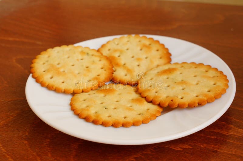 Salty crackers stock photo. Image of biscuits, dish, snack - 32396526