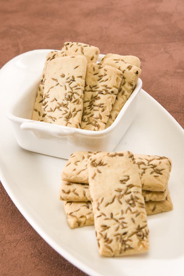 Salty Cumin Cookies stock image. Image of butter, bakery - 36930643