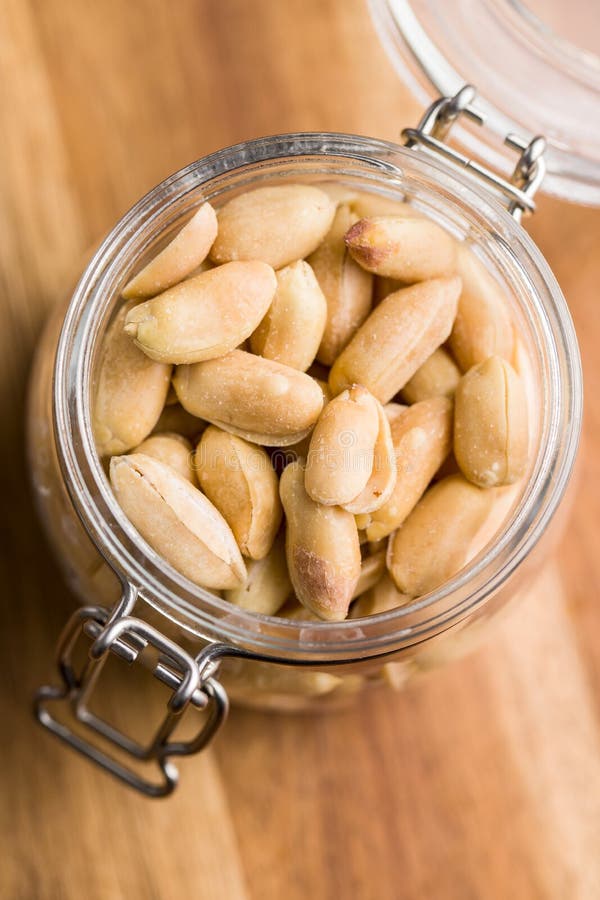 Salty roasted peanuts. stock photo. Image of nature - 116204138