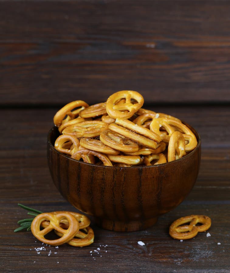 Salty Snack Bread Sticks In A Glass Stock Photo - Image of junk, salt ...