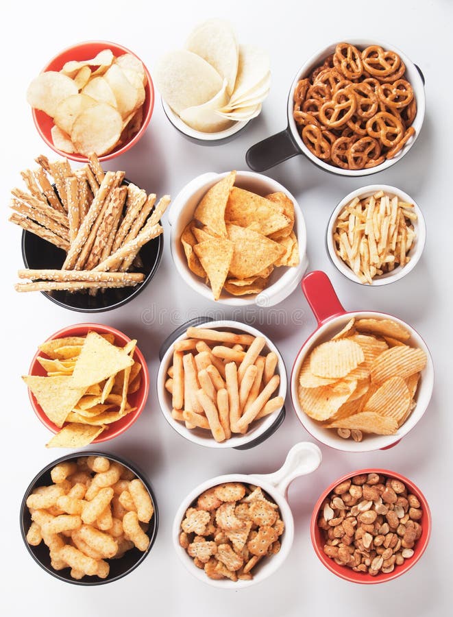 Grissini Salty Sticks with Sesame and Other Savory Snack Stock Photo ...