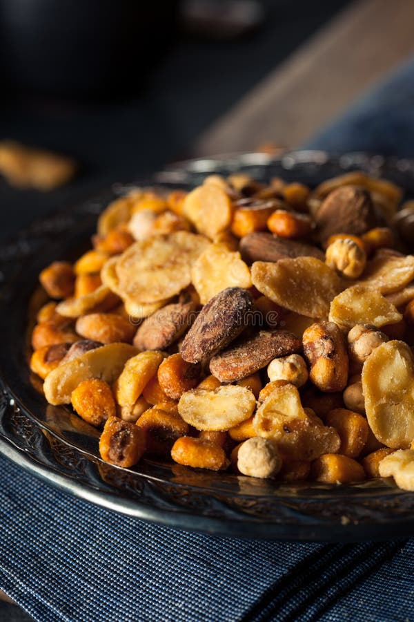Salty Spanish Cocktail Nuts Stock Image - Image of peanuts, antioxidant ...