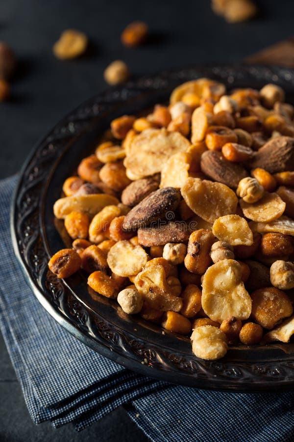Salty Spanish Cocktail Nuts Stock Image - Image of peanuts, nutshell ...