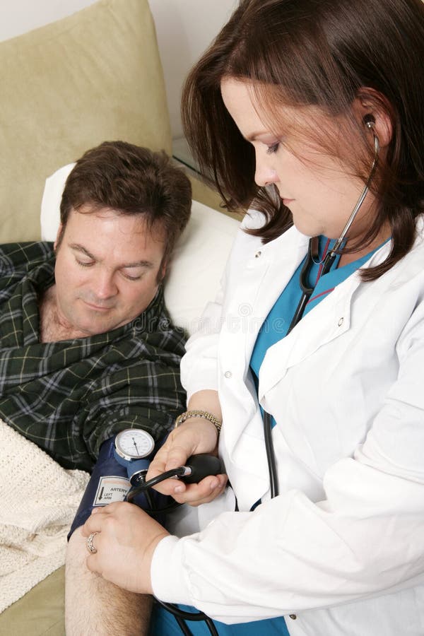 Salud Casera - Vertical De La Presión Arterial Imagen de archivo ...