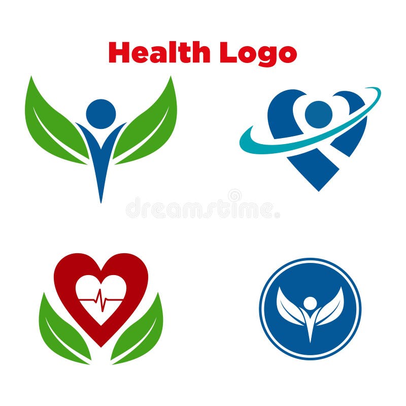 Salud Logo Template ilustración del vector. Ilustración de aislado ...