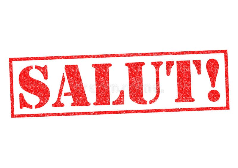 Salut stock illustration. Illustration of modern, note - 171059661