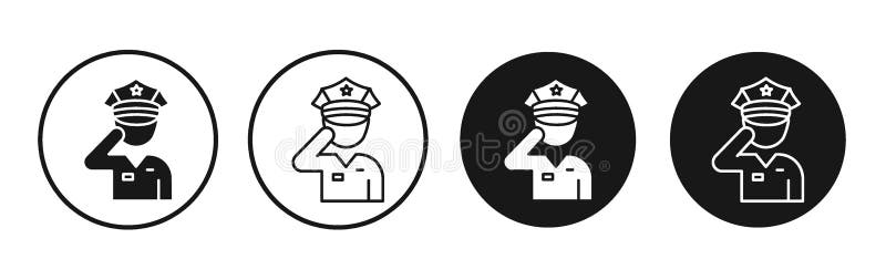 Salute Icon Vector Set on White Background Stock Vector - Illustration ...