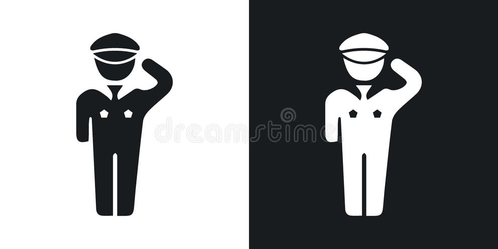 Salute Icon Vector Set on White Background Stock Vector - Illustration ...