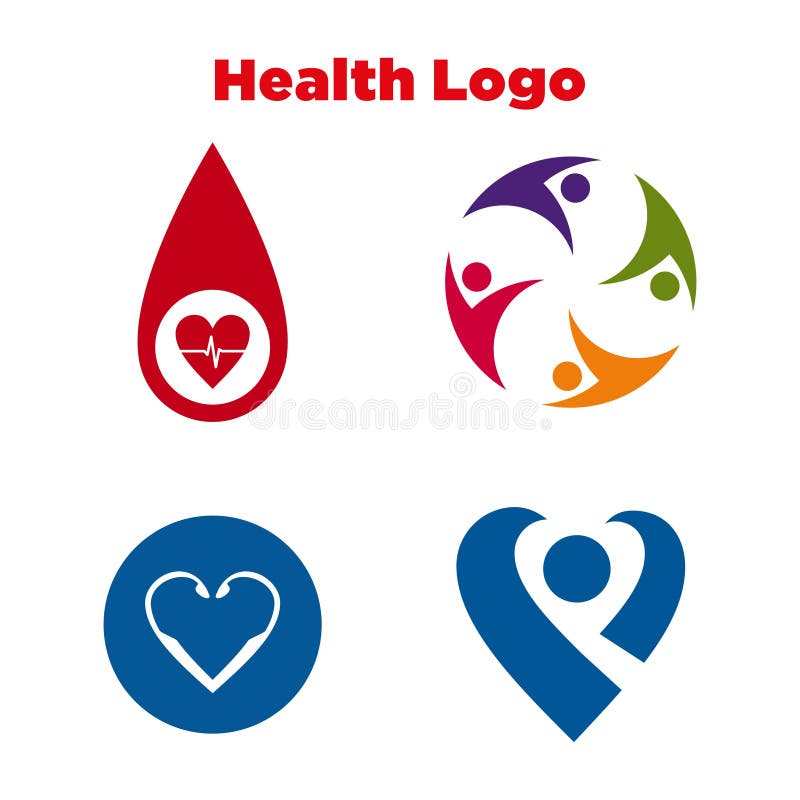 Salute Logo Template illustrazione vettoriale. Illustrazione di disegno ...