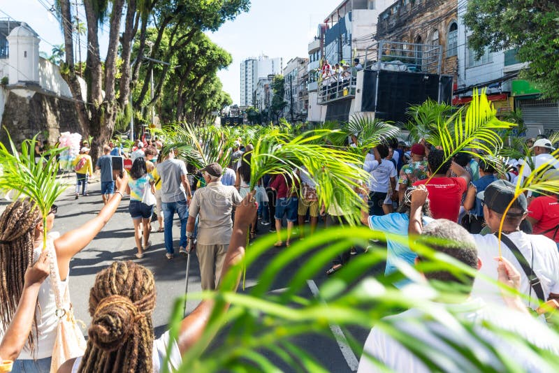 Catholic Worshipers Wave Palm Branches during Palm Sunday Mass ... Catholic Worshipers Wave Palm Branches during Palm Sunday Mass ...