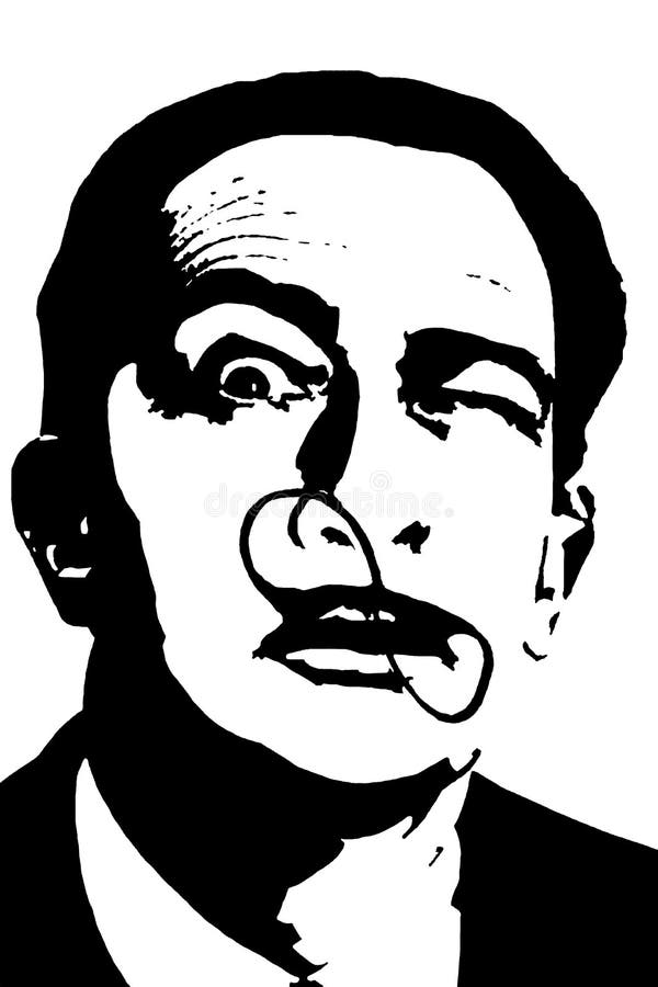 Salvador Dali editorial photo. Illustration of famous - 40865626