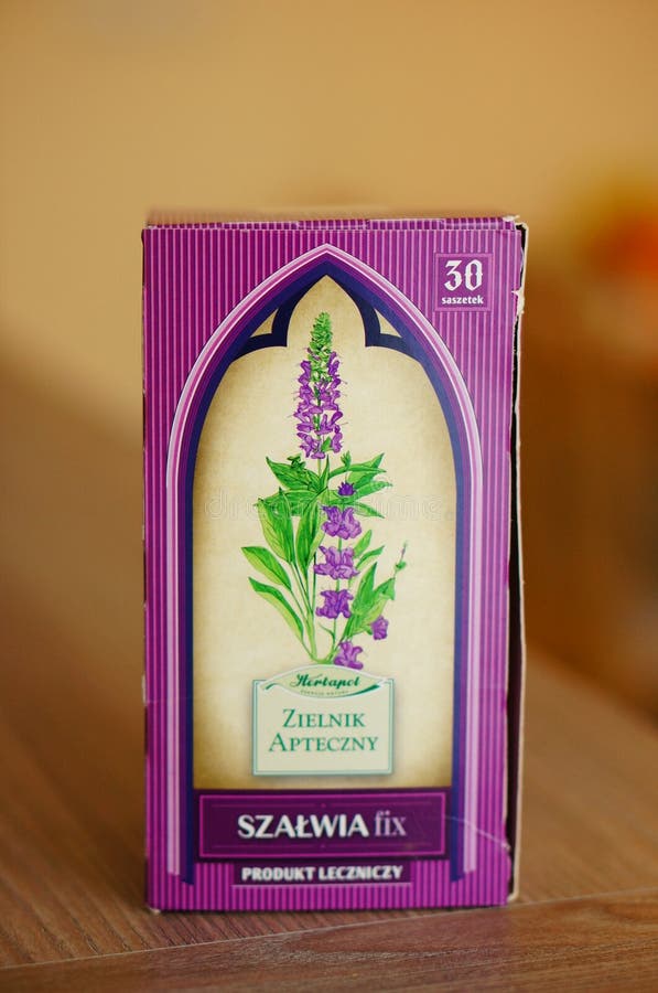 Salvia tea editorial stock photo. Image of product, salvia - 49101663