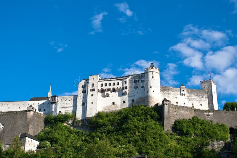 Salzburg Castle stock photo. Image of historic, history - 9922754