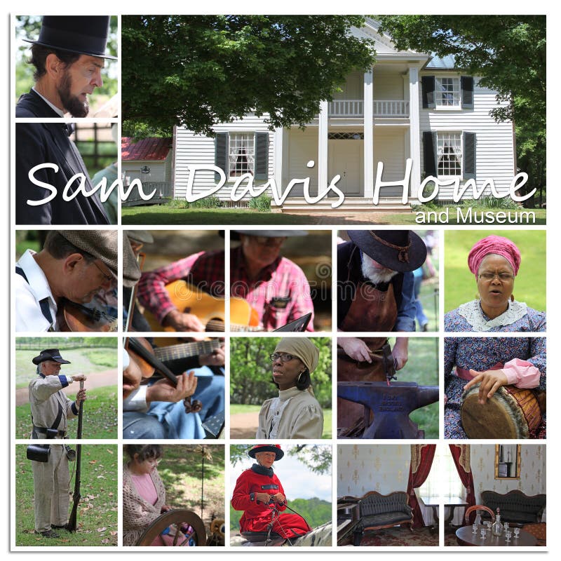 Sam Davis Home and Museum editorial photo. Image of class - 19470356