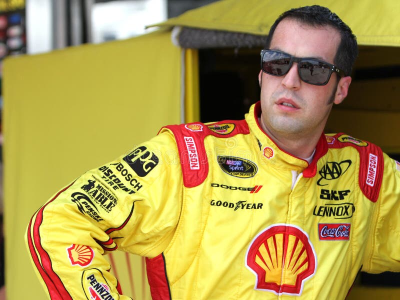 NASCAR: Sam Hornish Jr Victory Lane Editorial Stock Image - Image of ...