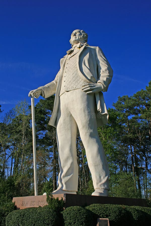 Sam Houston Statue editorial stock photo. Image of landmark - 8730783