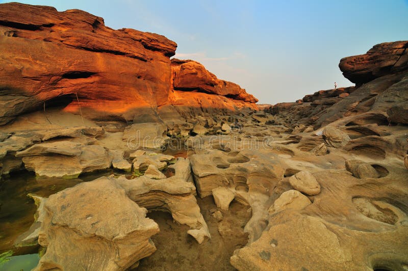 Sam-Pan-Bok Grand Canyon stock photo. Image of clean - 23941842