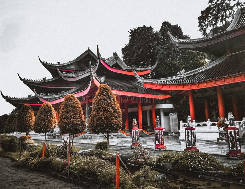 Sam Poo Kong, Semarang, Central Java, Indonesia Stock Photo - Image of ...