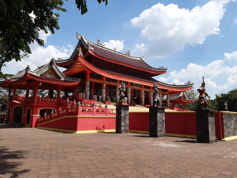 Sam Poo Kong Temple of Semarang, Central Java Stock Photo - Image of ...
