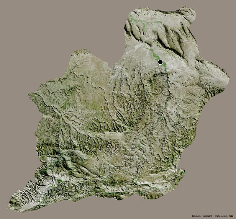 Samangan Province Map Vector Stock Vector - Illustration of country ...