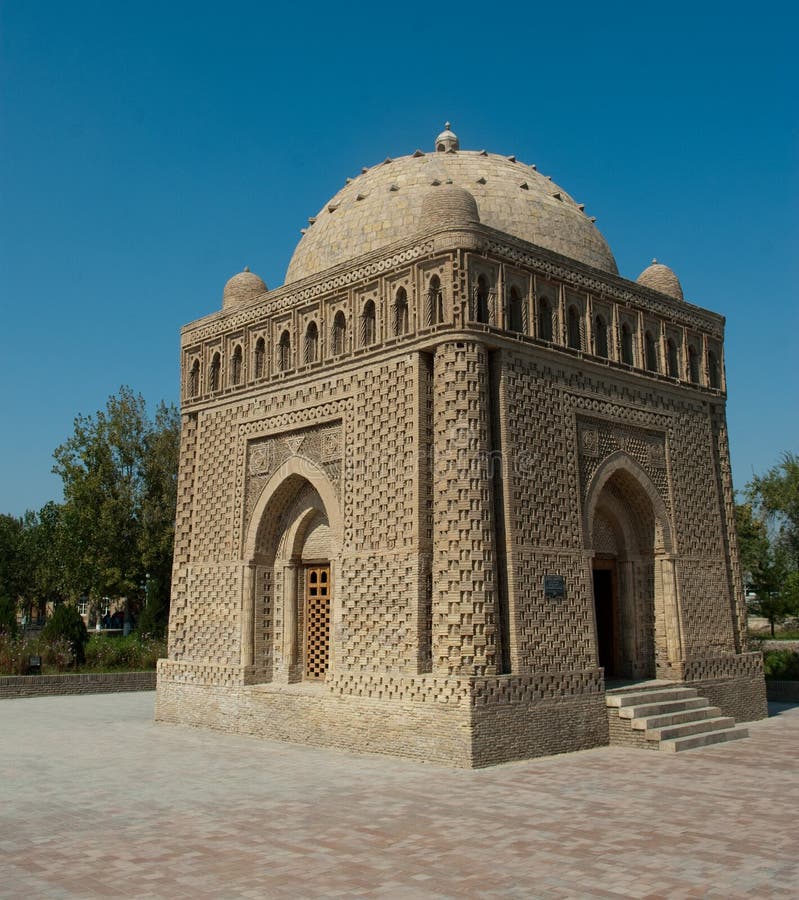 Ismail Samani Mausoleum, Bukhara Stock Image - Image of tradition ...