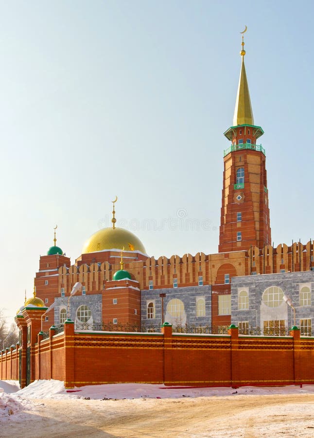 Samara Cathedral Mosque stockfoto. Bild von religion - 103302414