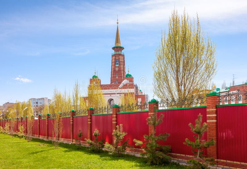 Mosque in Samara (Russia) stock photo. Image of islamic - 19491986