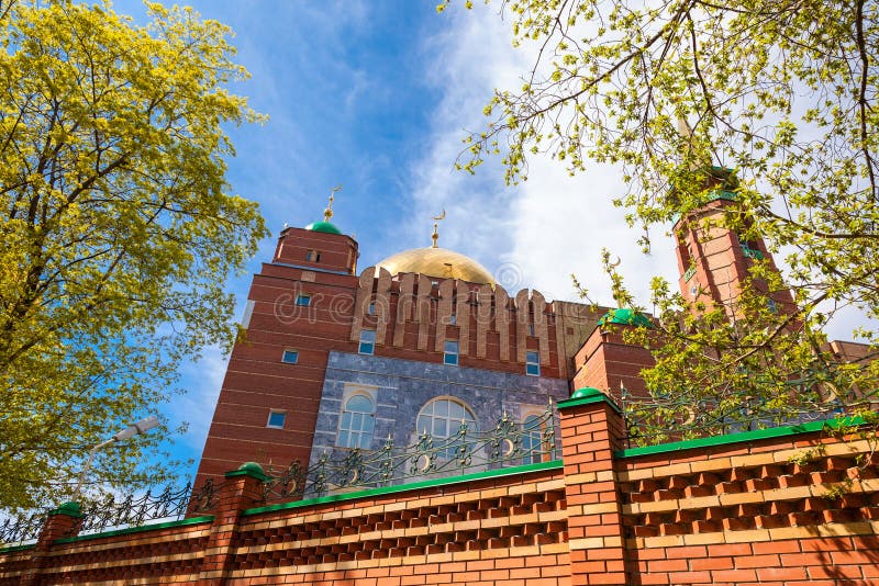 Mosque in Samara (Russia) stock photo. Image of islamic - 19491986