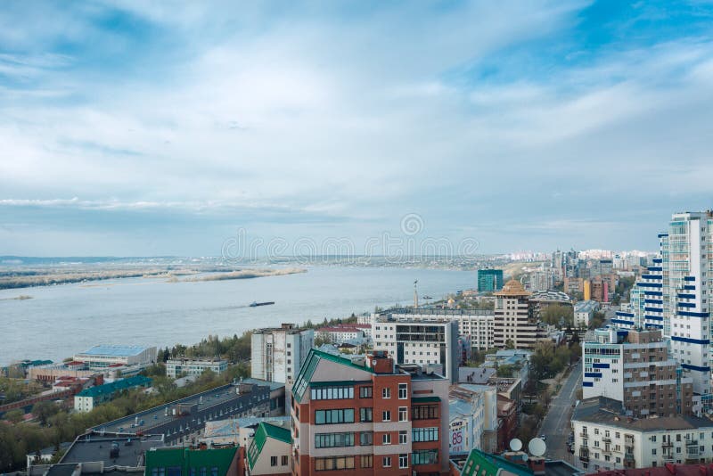 The Samara city editorial photography. Image of attraction - 108716462